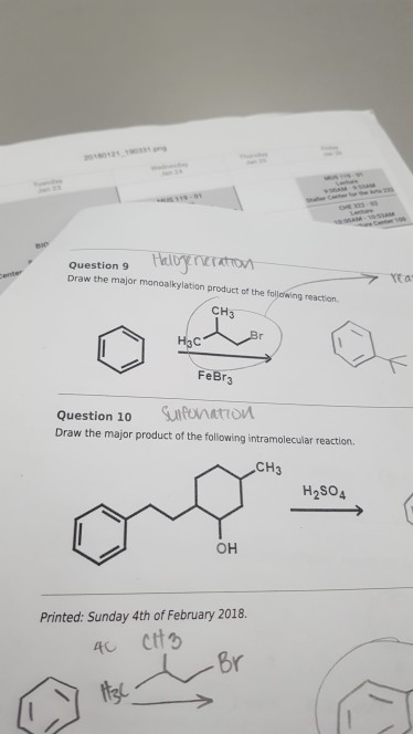 Solved Hel Question 9 Draw the major monoalkylation product | Chegg.com