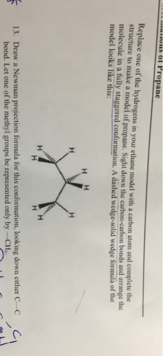 Solved nuus 01 Propane Replace one of the hydrogens in your | Chegg.com