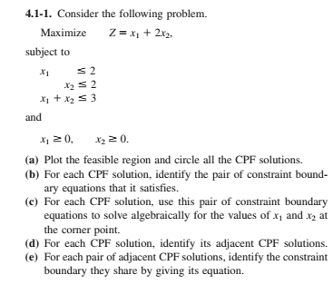 Solved Consider the following problem. Maximize Z = x_1 + | Chegg.com