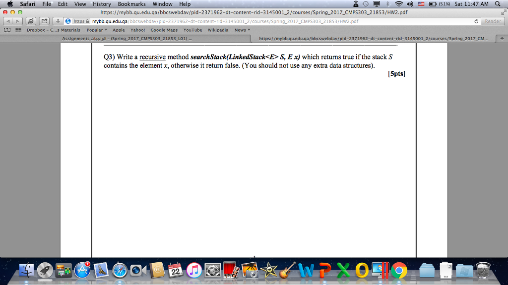 Solved Safari File Edit View History Bookmarks Window Help | Chegg.com