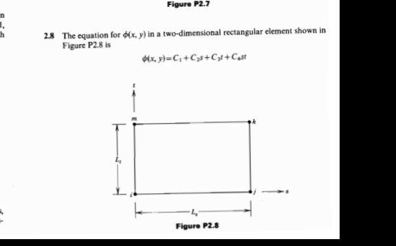 Solved Figure P2.7 28 The equation for dtx, y) in a | Chegg.com