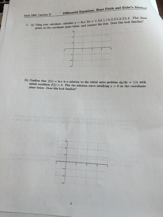 Solved Math 2300: Calculus II Differential Fields and | Chegg.com