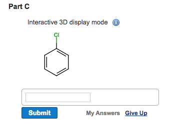 Solved Part A Interactive 3D display mode i CH3 Submit My | Chegg.com