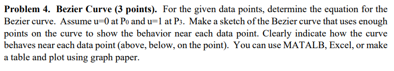 Solved P2 Four data points were collected during a | Chegg.com