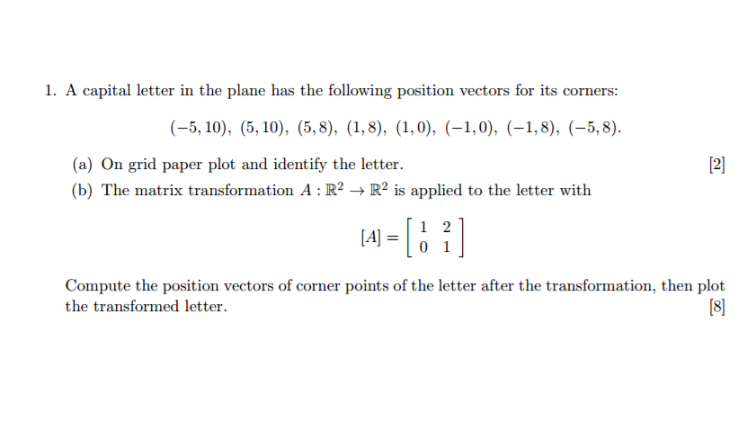 Solved Hi, can anyone help me out with this abstract Linear | Chegg.com