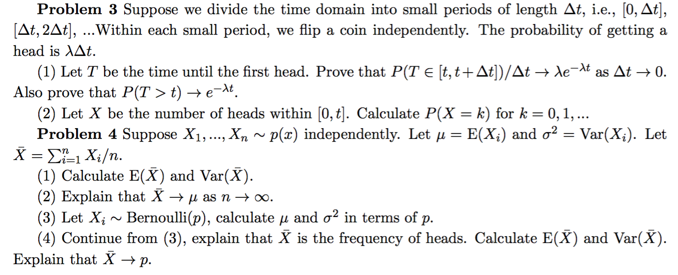Solved Suppose we divide the time domain into small periods | Chegg.com
